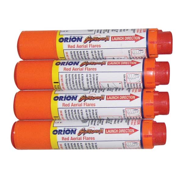 ORION–Skyblazer II Aerial Flares, 4-Pack – Marine Supplies USA