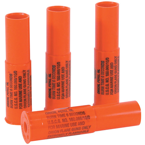 ORION–12-Gauge High-Performance Red Meteor Flares – Marine Supplies USA